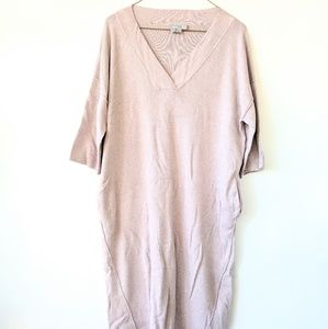 ASOS | Dresses | Asos Oversized Jumper Dress With Vneck Nwot | Poshmark